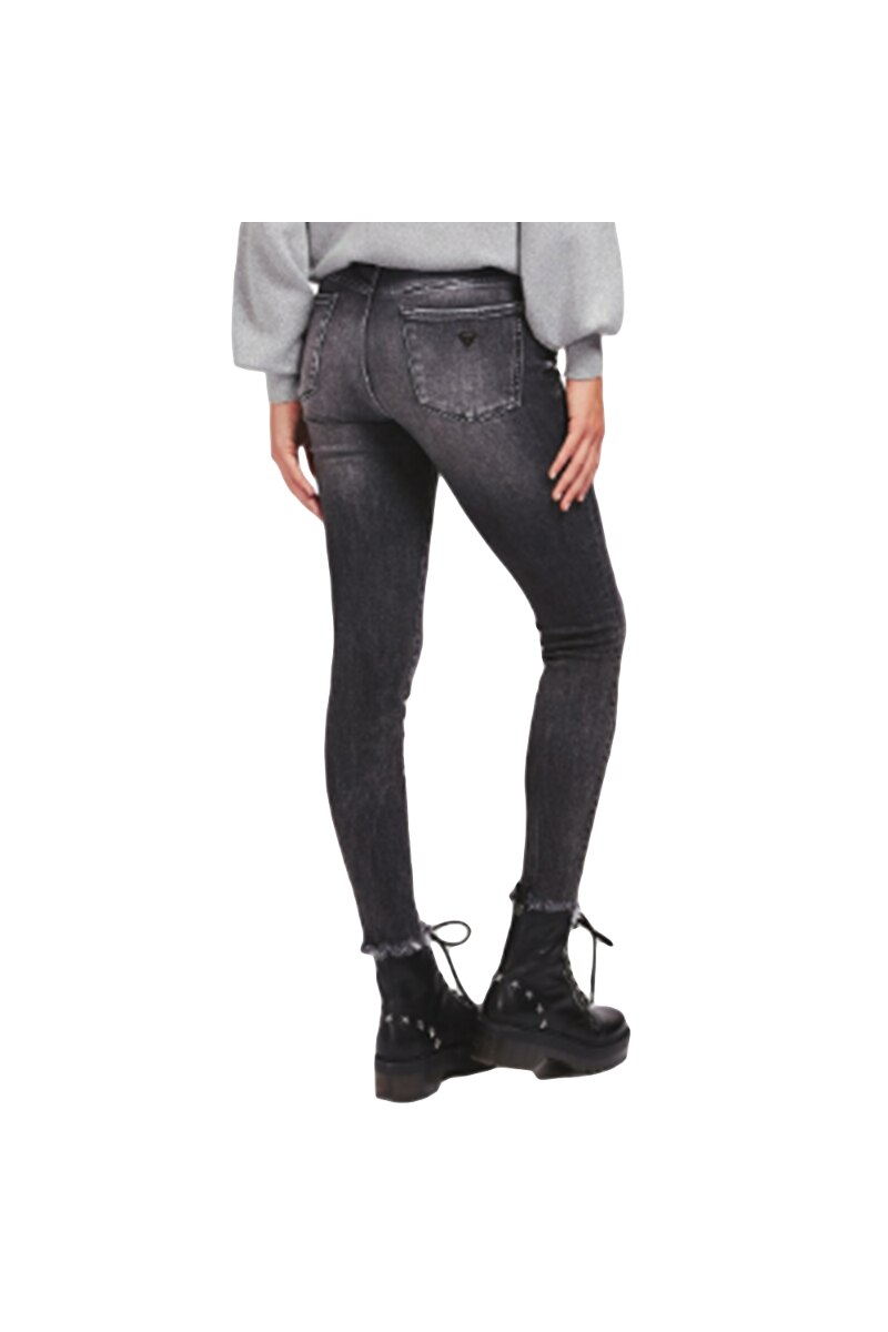 Blugi dama, GUESS, W0BA99-BXTN, Negru, 30 EU - eMAG.ro