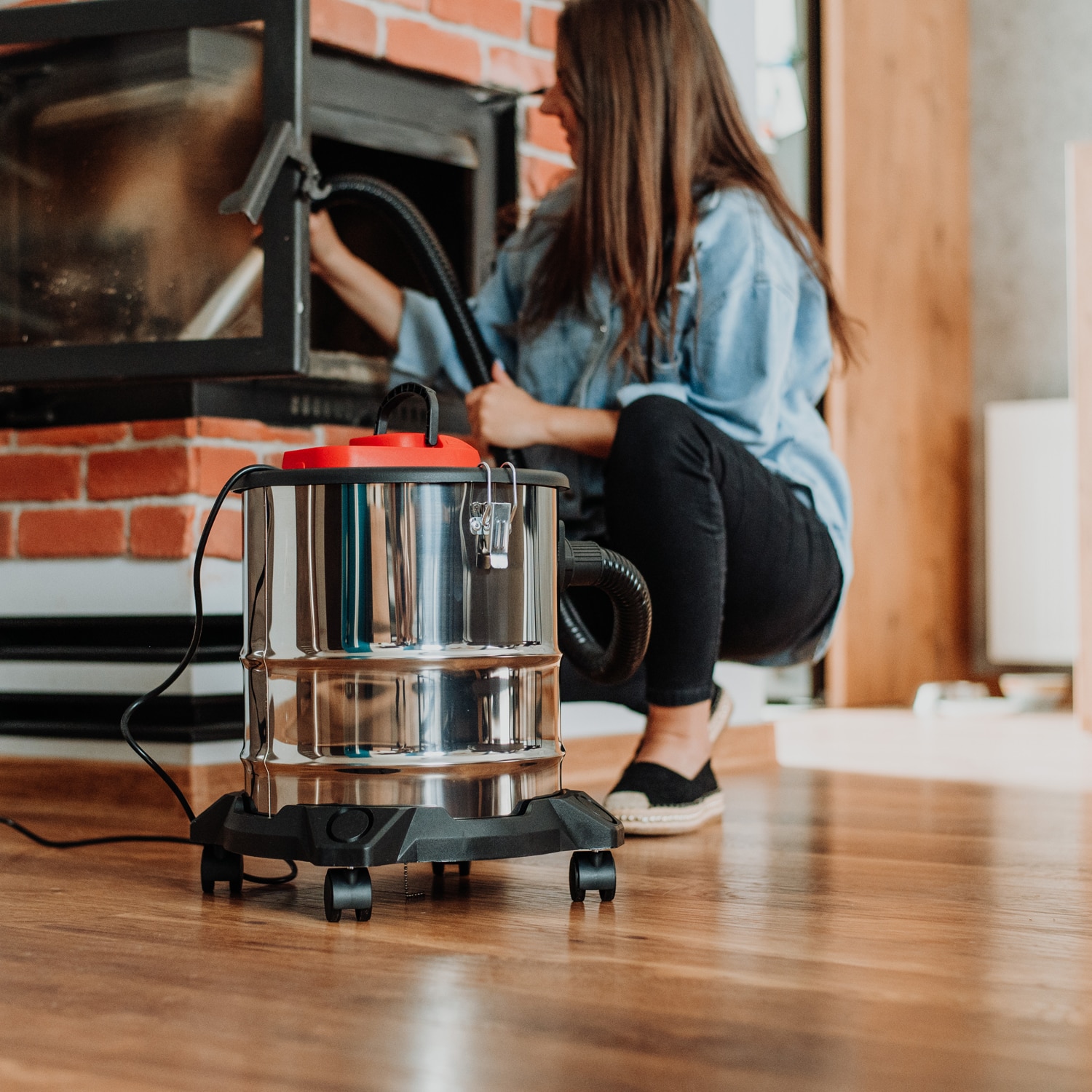 Aspirator multifunctional fara sac, Lehmann Haddo, 2000W, 20l, furtun 1 ...