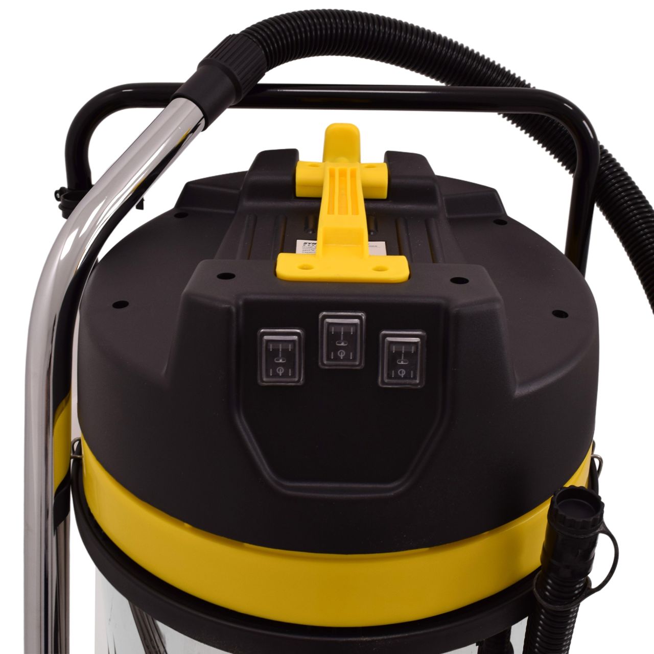 Aspirator industrial, Syntrox, Otel inoxidabil, 3900 W, 100 l ...