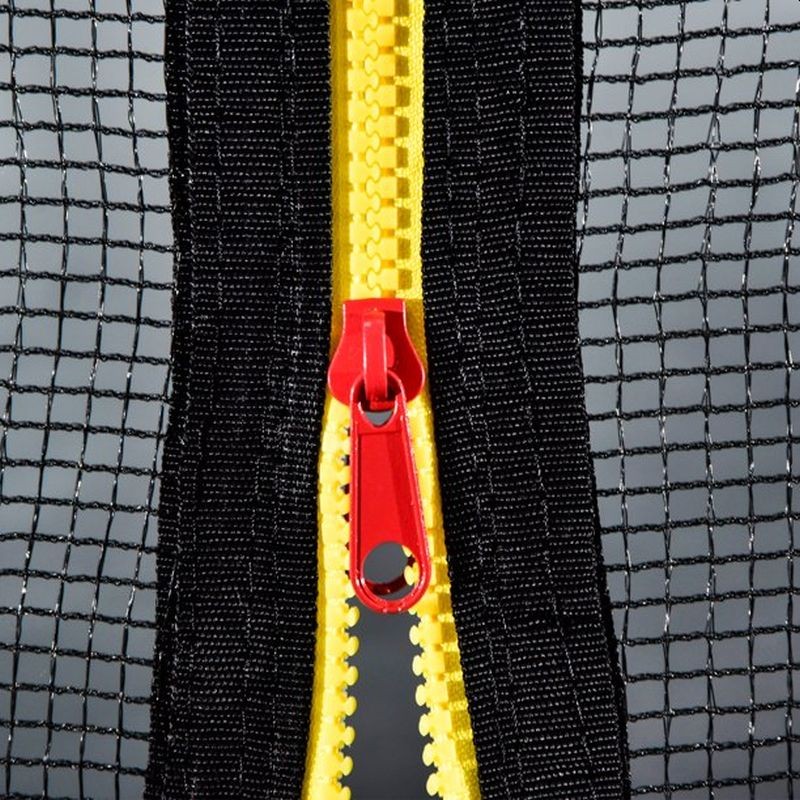 Gyermek trambulin, 252 cm átmérőjű, biztonsági hálóval, feljáró ...