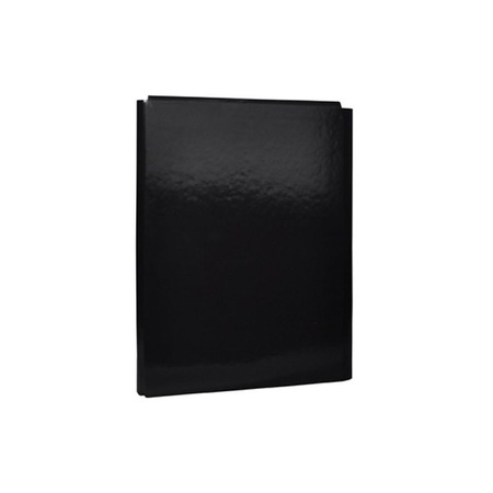 Dosar A4 cu inchidere velcro, Carton, 35 mm, Negru - eMAG.ro