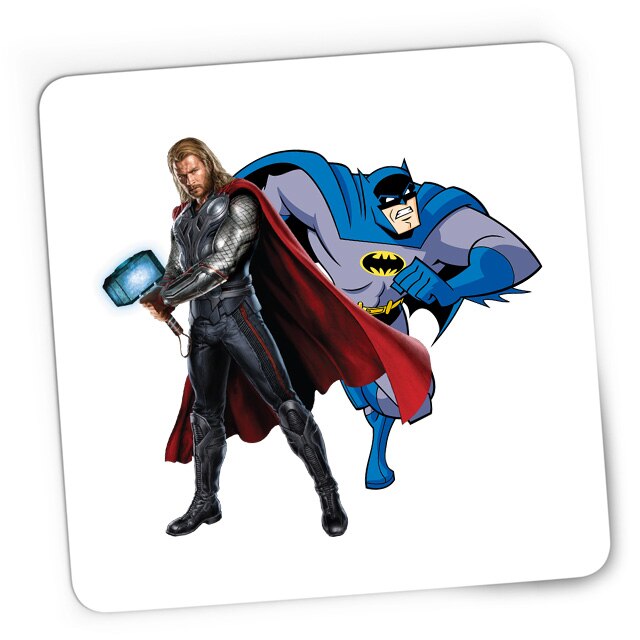 Mousepad Gaming Thor Batman Super Hero DC Universe, 21x19 см - eMAG.ro