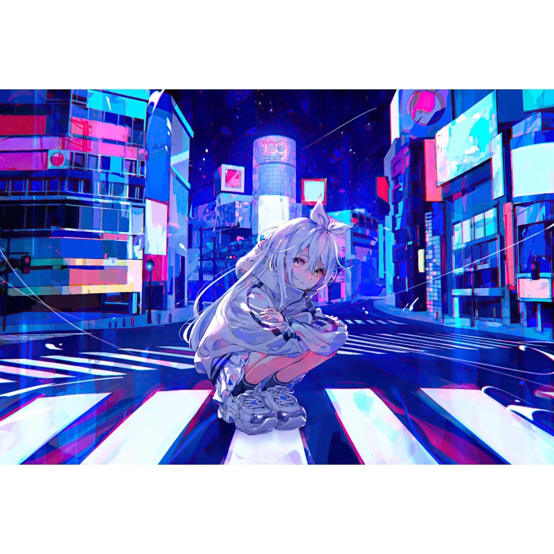 Poster Virtual Youtuber Anime Girl, 61x90cm, poster1404, Multicolor ...
