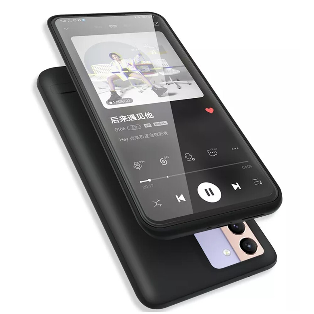 Калъф за телефон със захранваща банка за Samsung Galaxy S22 4800mah