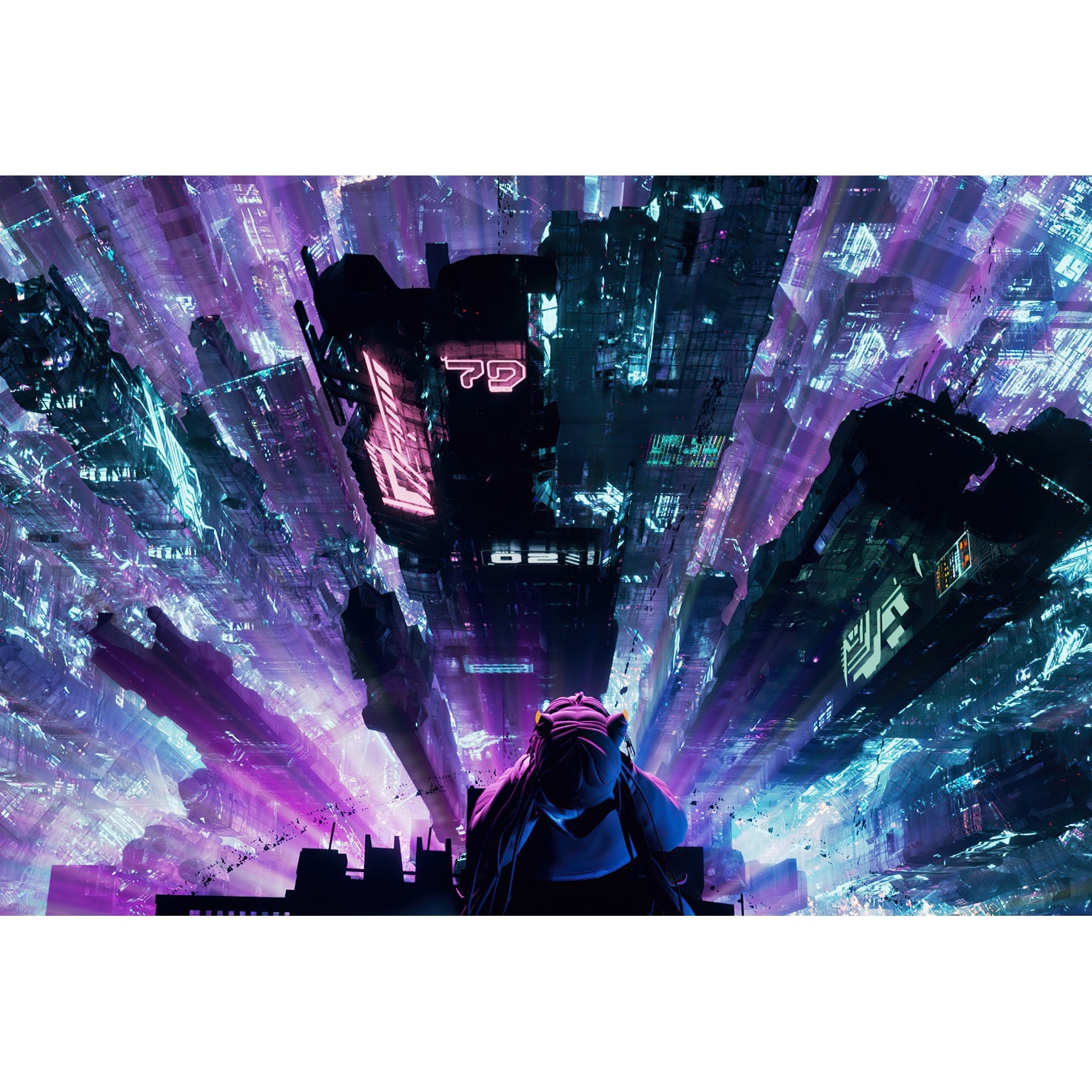 Poster Lunatic City, 61x90cm, poster1341 - eMAG.ro