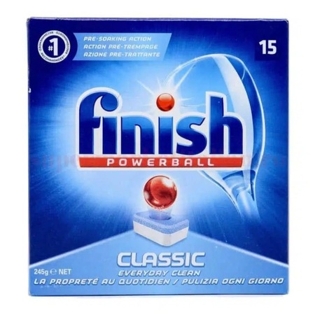 Таблетки за съдомиялна Finish Powerball Classic 15 бр - eMAG.bg