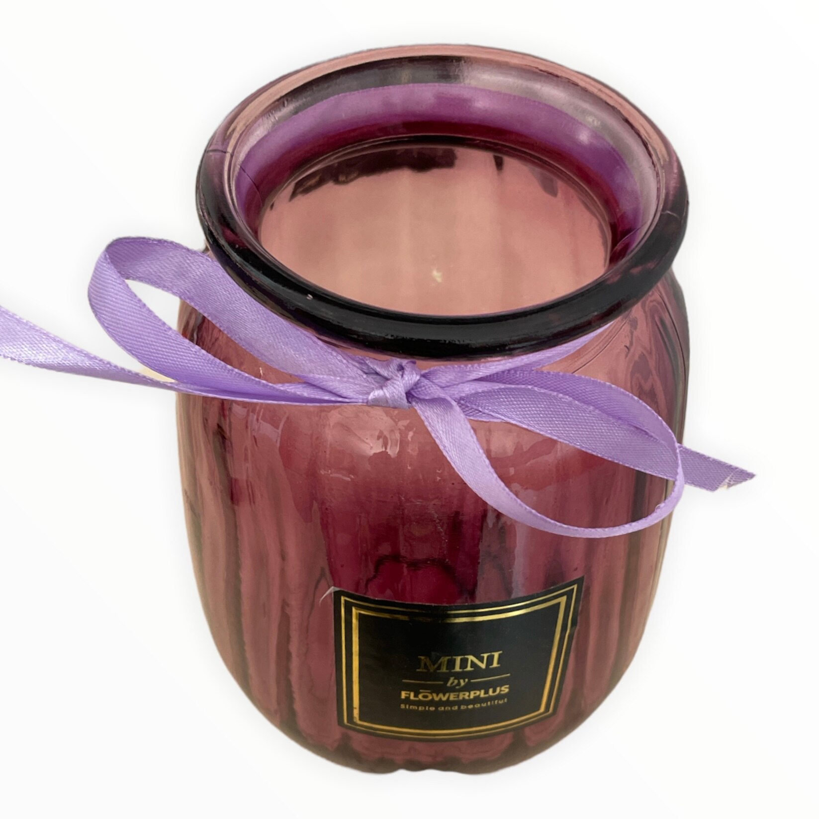 Vaza din sticla, Roz 17x12 cm, 507-9 - eMAG.ro