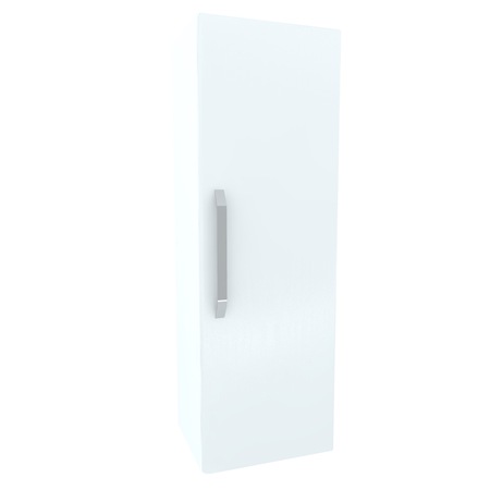 Dulap Suspendat vertical armonia cu 1 usa cu maner front MDF Alb mat ...