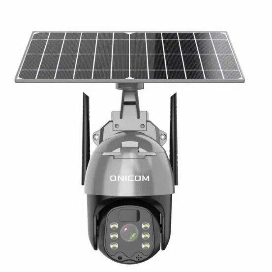 Camera de supraveghere 4G cu panou solar, 4MP, acumulatori tip 21700 ...