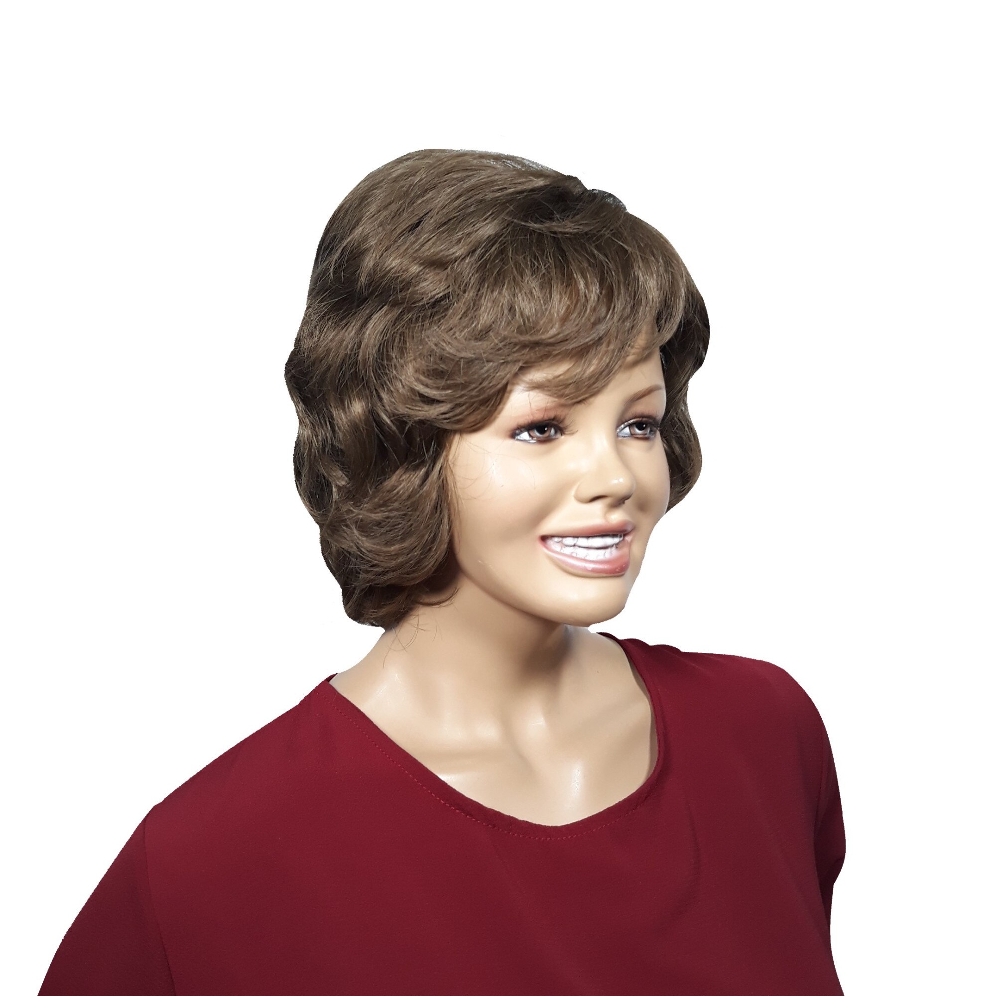 Peruca dama, par natural, saten deschis intens - eMAG.ro