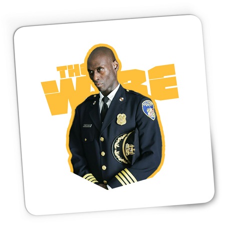 Gaming Egérpad The Wire Lt. Cedric Daniels Lance Reddick Army Drama ...