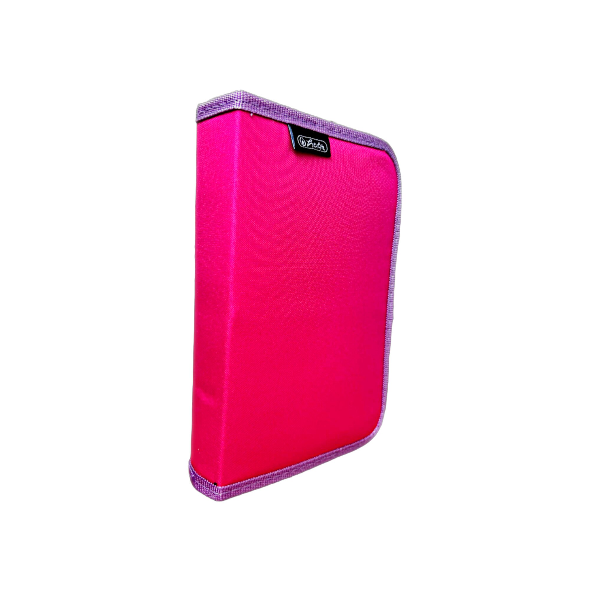 Penar Herlitz cu fermoar, 34 piese, 1 compartiment cu 4 sectiuni ...