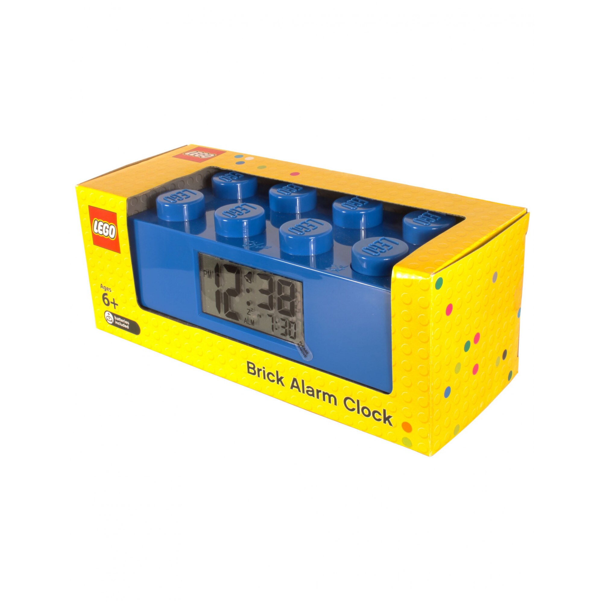 Ceas cu alarma LEGO caramida albastra - eMAG.ro