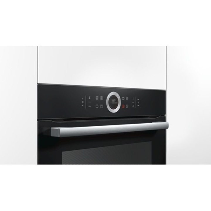 Cuptor incorporabil BOSCH HBG634BB1, A+, 71 litri, Negru - eMAG.ro