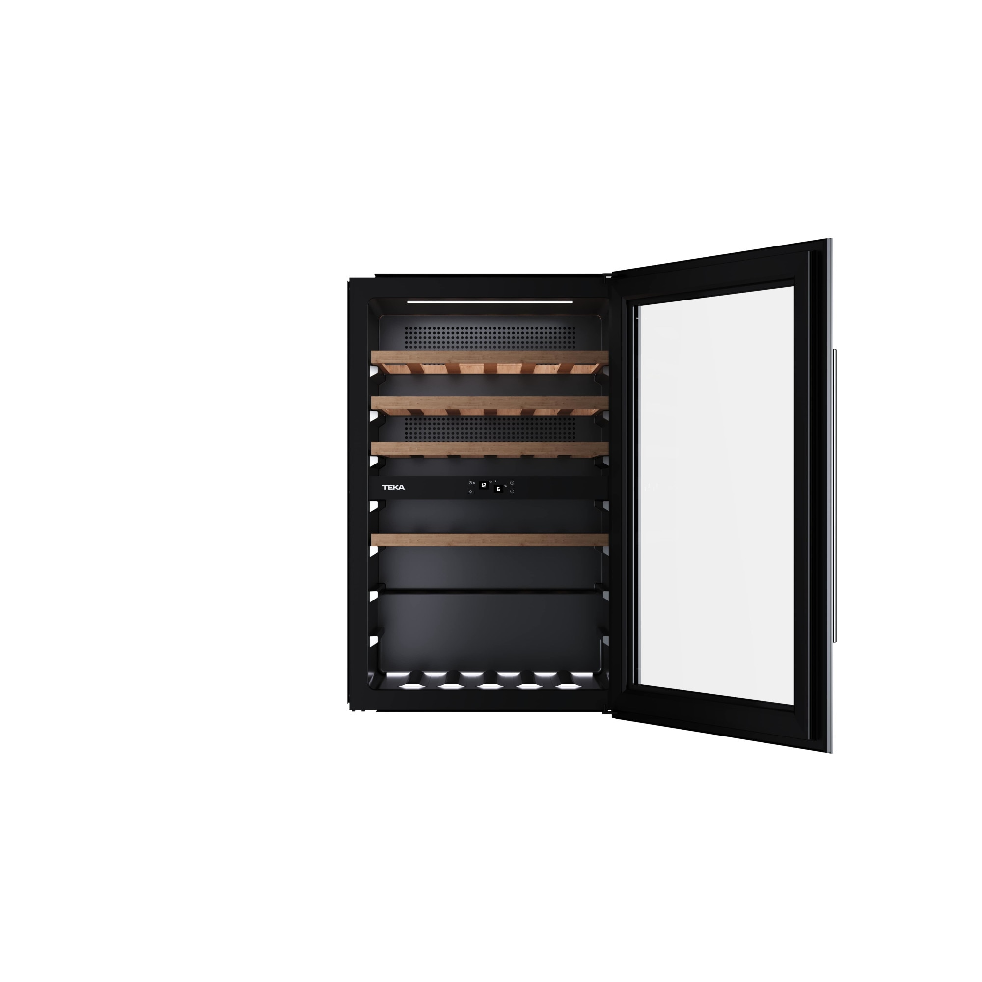 Vitrina de vinuri incorporanila Teka RVI 20046 GBK, 44 sticle, Volum ...