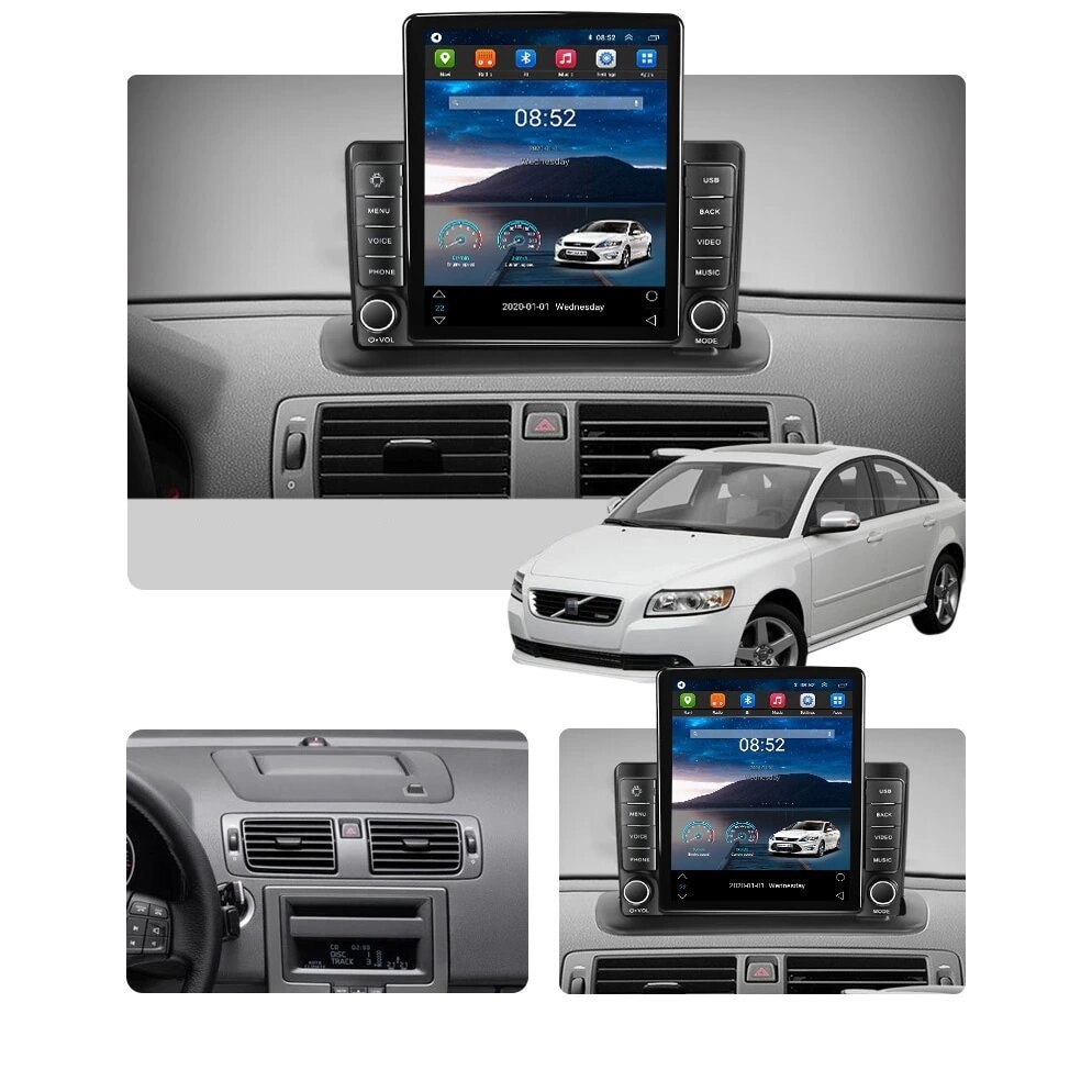 Navigatie Volvo C40 C30 S40 C70 V50 din 2004 - 2013, Ecran TESLA 9.7 ...