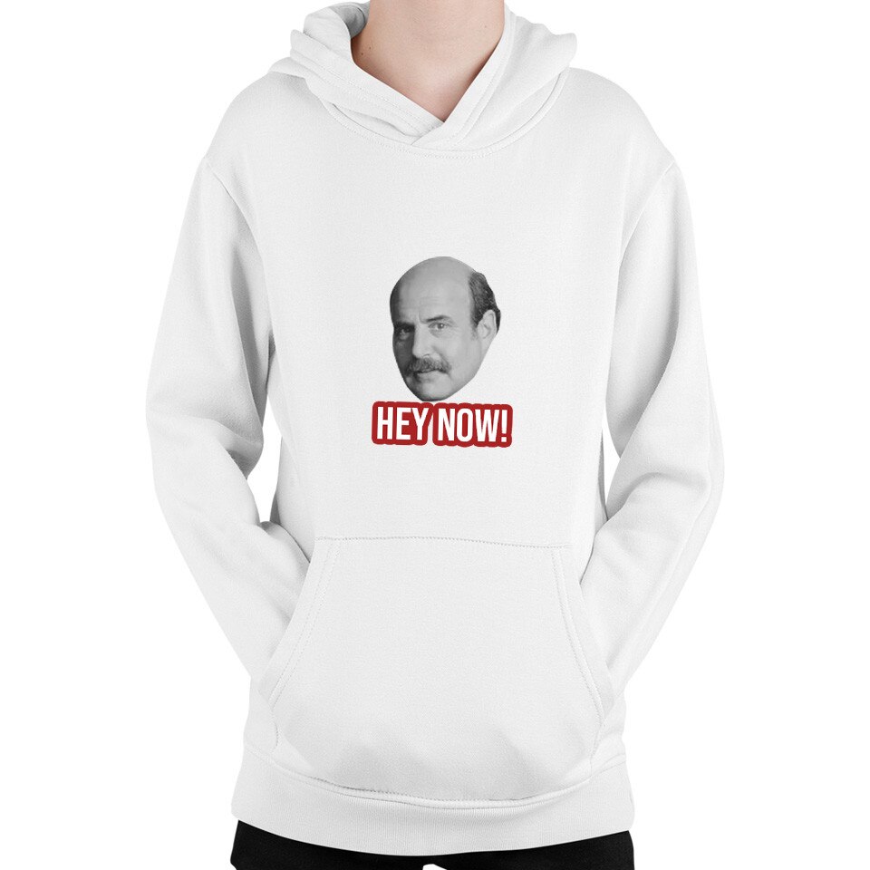 Детски суичър The Larry Sanders Show Hank Kingsley Sitcome, Бял, Размер ...