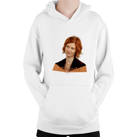 Детски суичър Sex and the City Miranda Short Classy Sitcom, Бял, Размер ...