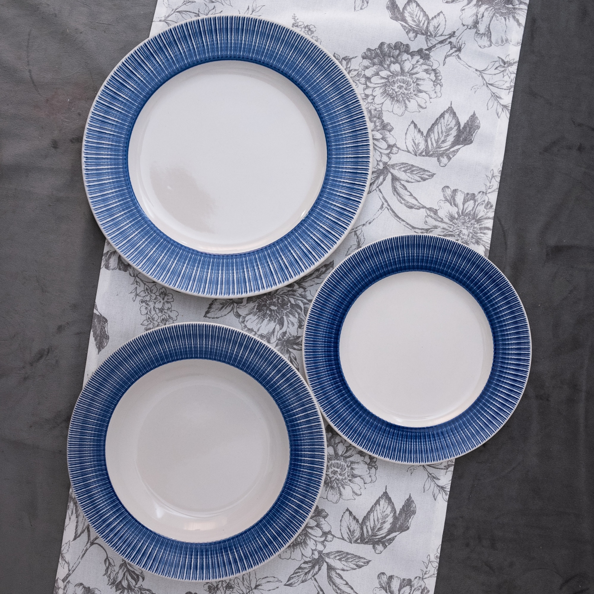 Set Complet Serviciu De Masa, Ivory, 12 piese, Cesiro, Alb Ivoire cu ...