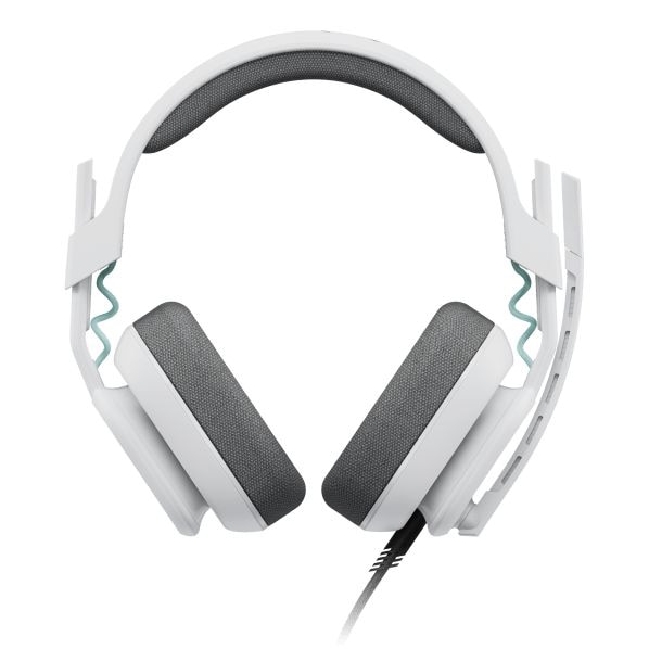 Casti gaming cu fir Logitech A10, Multiplatforma, Microfon, Alb - eMAG.ro