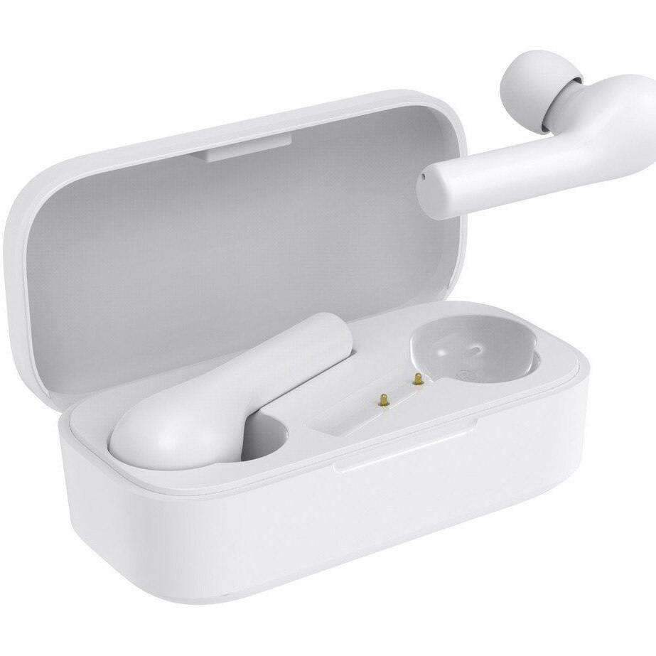 Casti bluetooth QCY T5, White - eMAG.ro