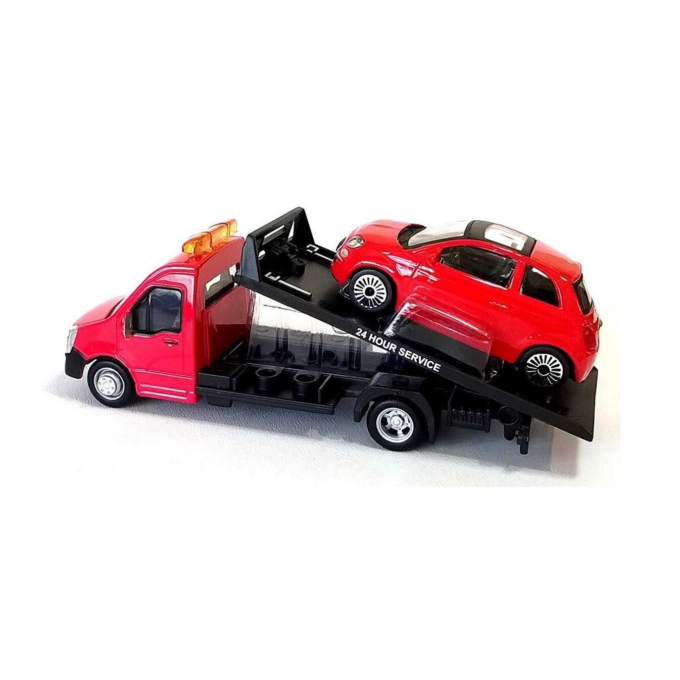 Machete auto Bburago cu masina Fiat, scara 1:43, 2 piese - eMAG.ro