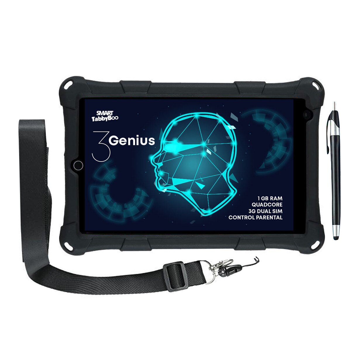 Tableta SMART TabbyBoo 3Genius ecran 8 inch QuadCore dual SIM ideala ...