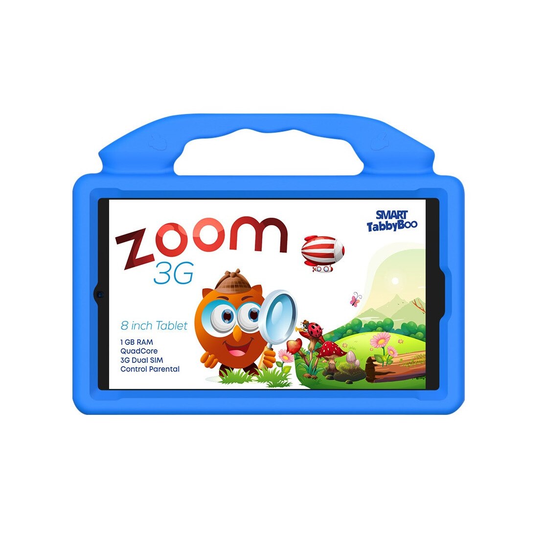 Tableta SMART TabbyBoo Zoom 3G QuadCore dual SIM ecran 8 inch ideala ...
