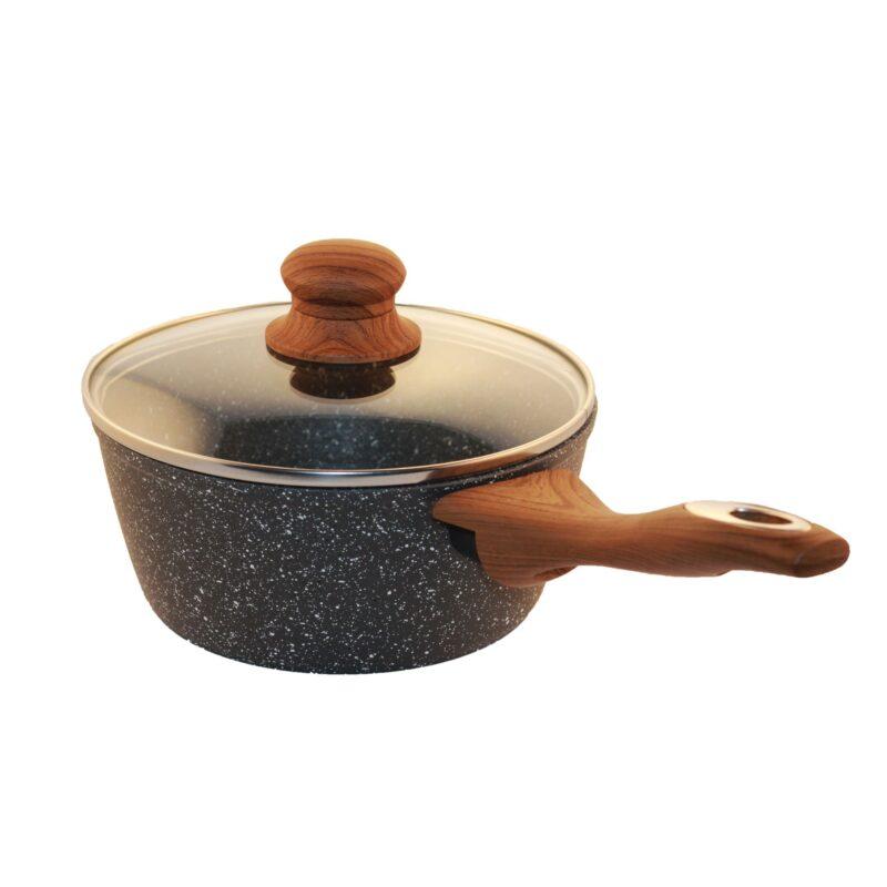 Касерола Brio Hard Rock, 18см., с капак - eMAG.bg