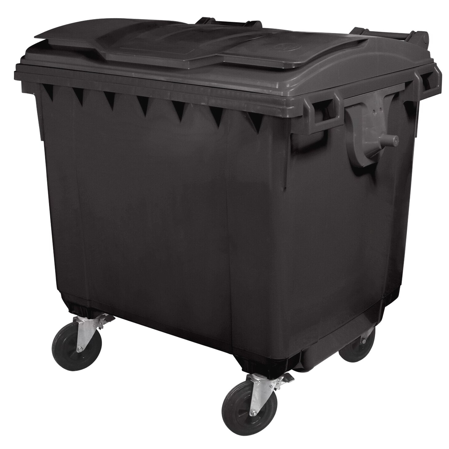 Container Profesional idealStore EcoPub, capac Plat, Roti cu rotire 360 ...