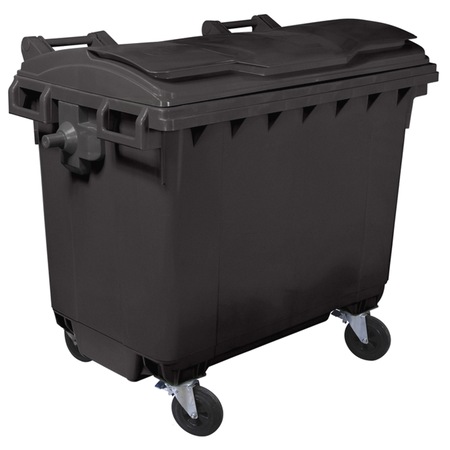 Container Profesional idealStore EcoPub, capac Plat, Roti cu rotire 360 ...