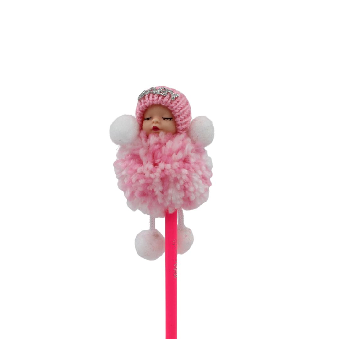 Creion figurina Bebelus roz 22 cm - eMAG.ro