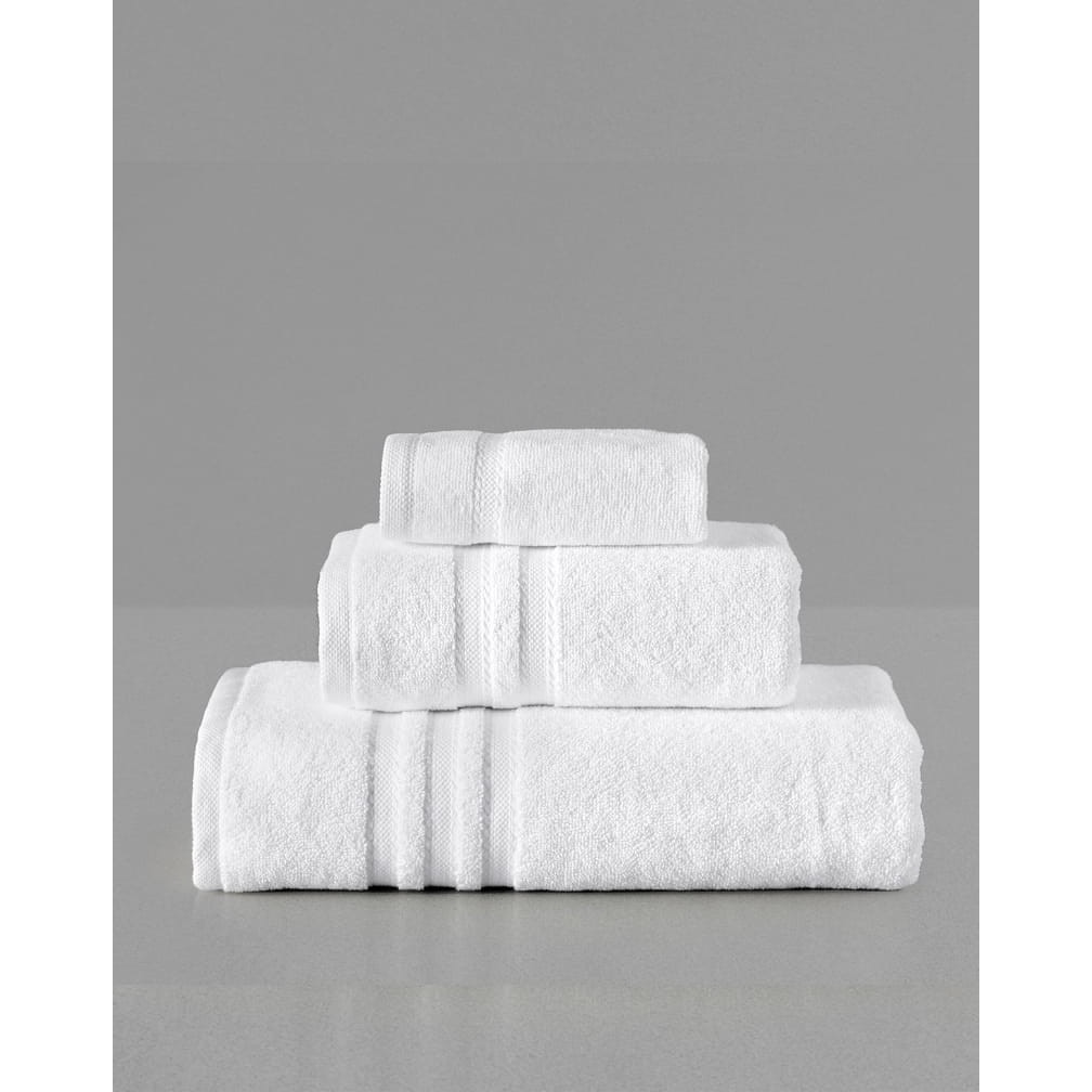 Prosop de baie, 100% bumbac, 550 g/m2, 30x30 cm, alb - eMAG.ro