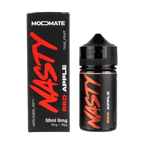 Lichid Nasty Juice Mod Mate - Red Apple, 50ml, 0mg/ml - eMAG.ro