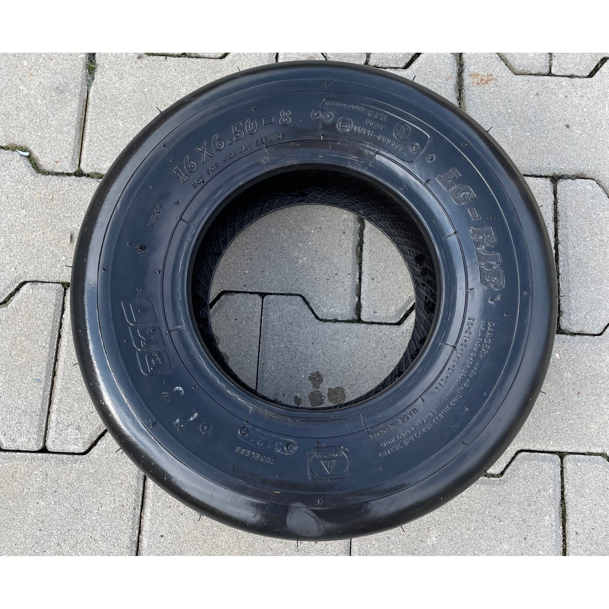 Anvelope utilaje de gradinarit BKT 16X6.50-8 LG RIB 6PR TL - eMAG.ro