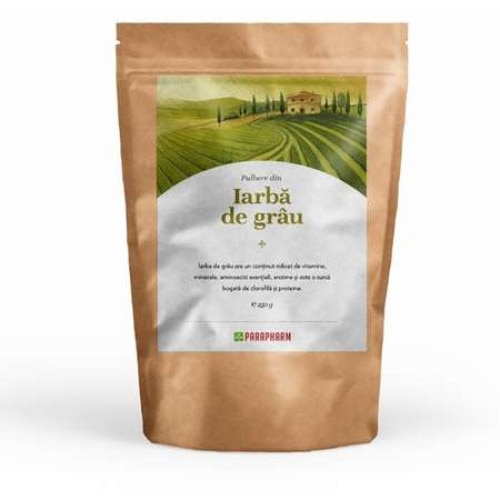 Iarba de grau, pulbere, Parapharm, 250g - eMAG.ro