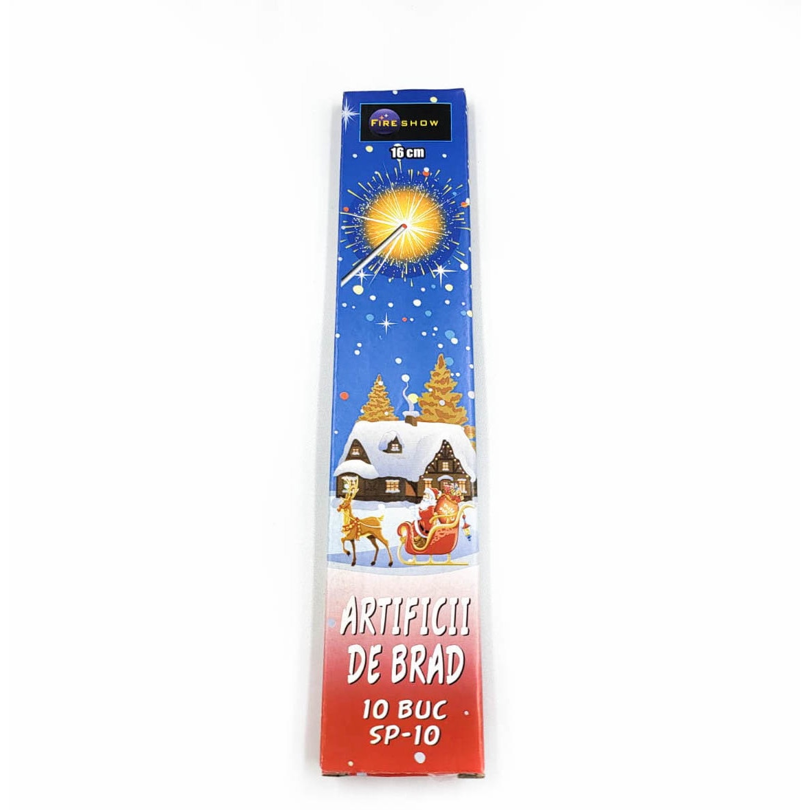 Фойерверк Бенгалски огън, 16 см, 10 броя - eMAG.bg