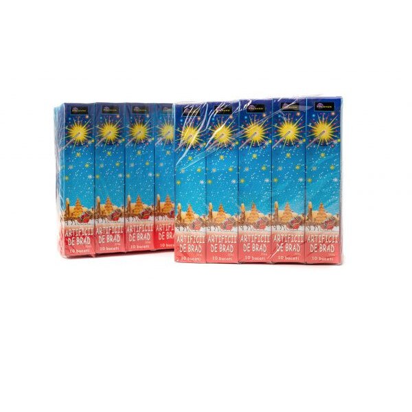 Фойерверк Бенгалски огън, 16 см, 10 броя - eMAG.bg
