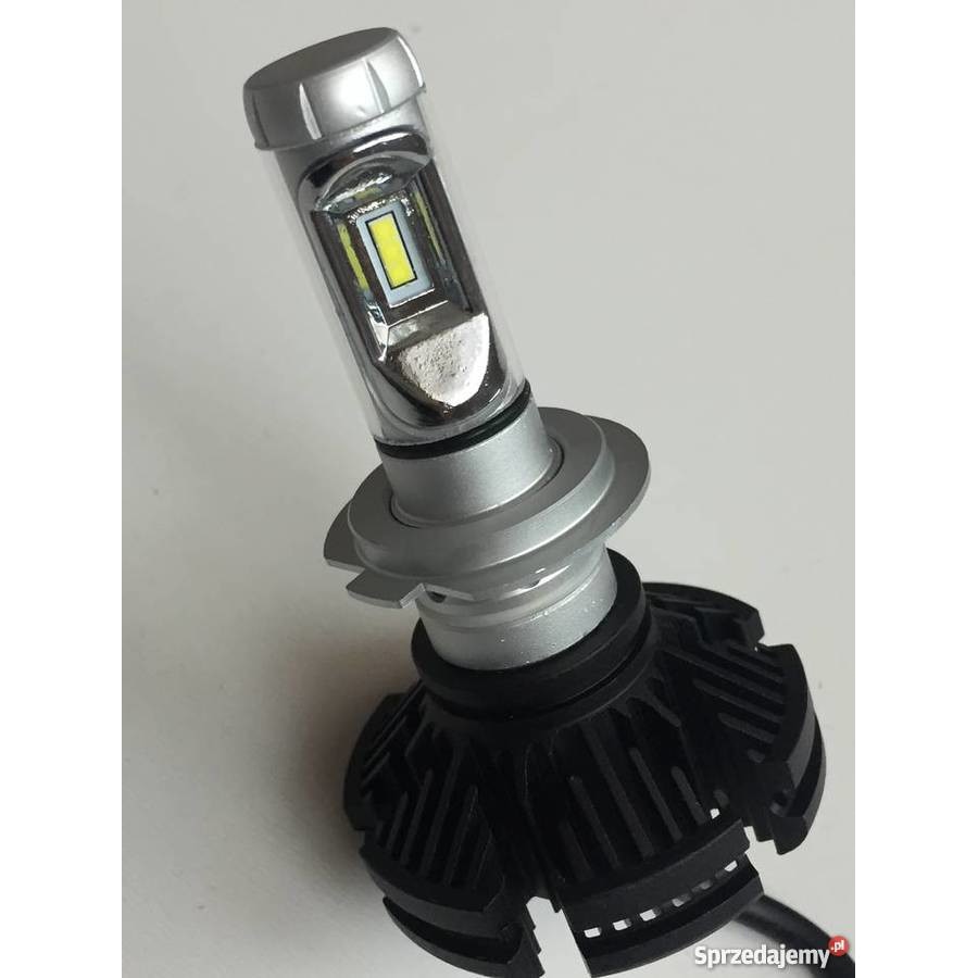 Set 2 becuri Led H7, lumina ALBA pentru far auto Cu 3 Filtre Culoare ...