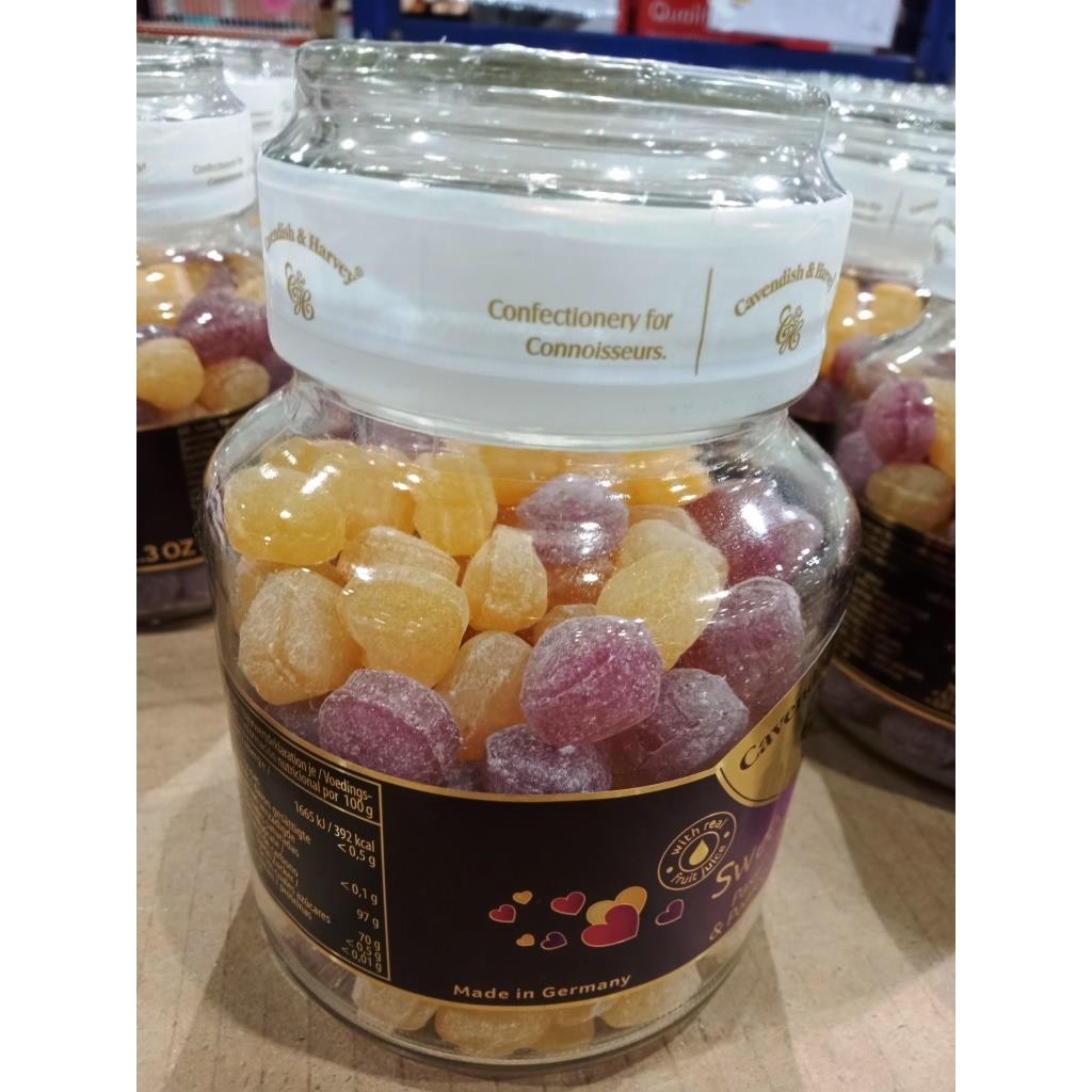 Dropsuri cu Maracuja, Rodie si Vanilie Sweet Hearts, Cavendish & Harvey ...