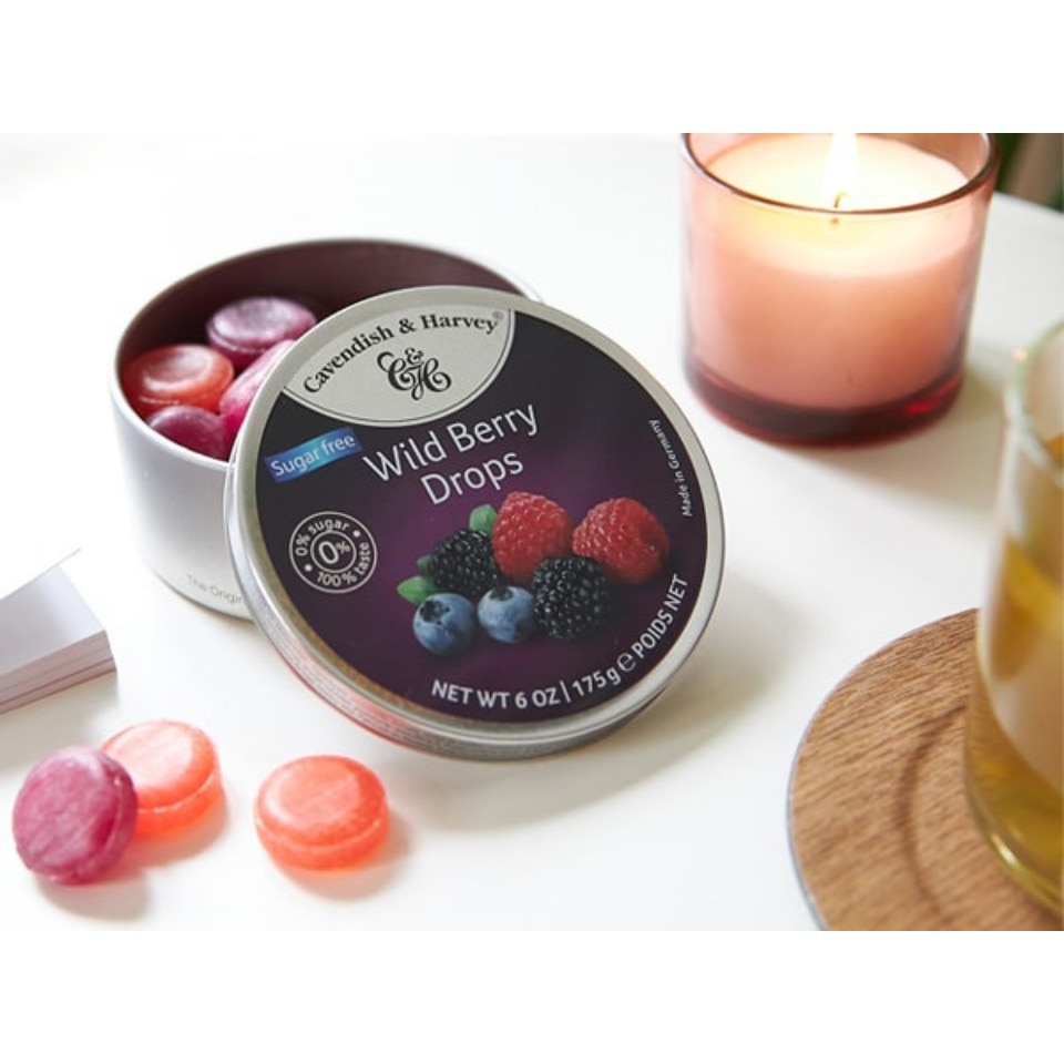 Капки без захар, Wild Berry, Cavendish & Harvey, 175гр - eMAG.bg