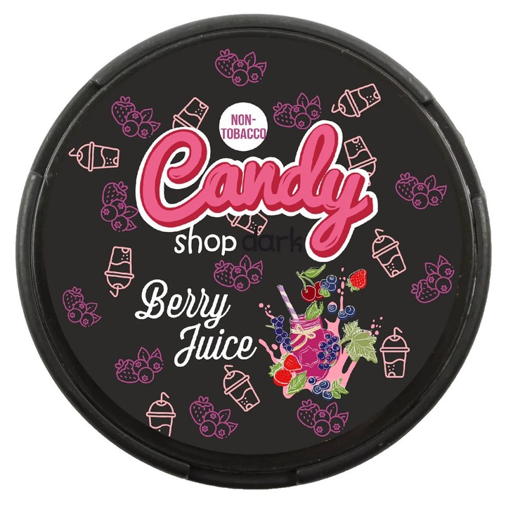 Pouch cu nicotina, Snus, CANDY Berry Juice 120 mg - eMAG.ro