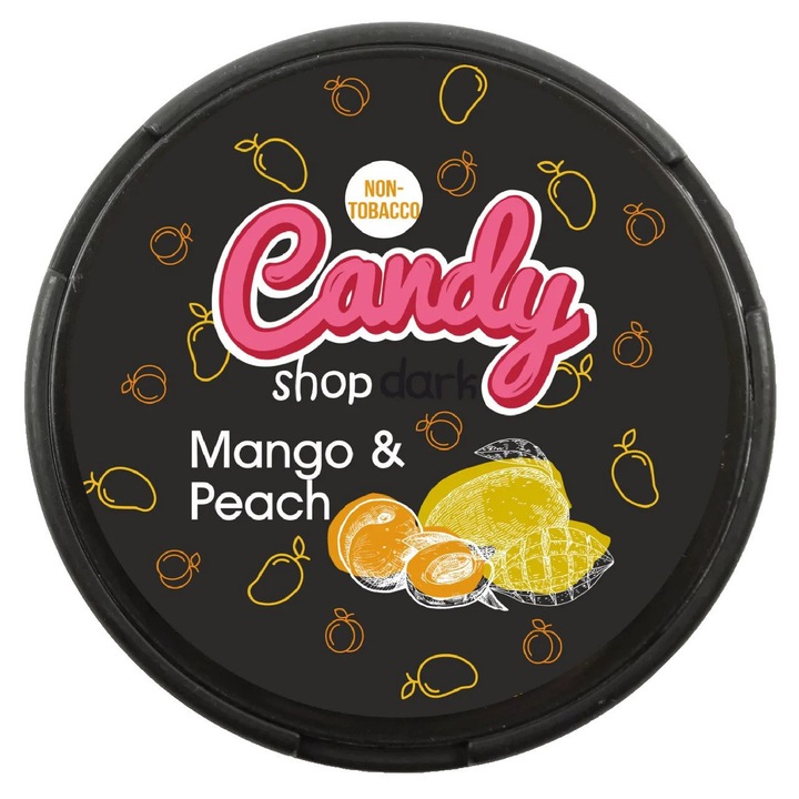 Pouch cu nicotina, Snus, CANDY Mango Peach 120 mg - eMAG.ro