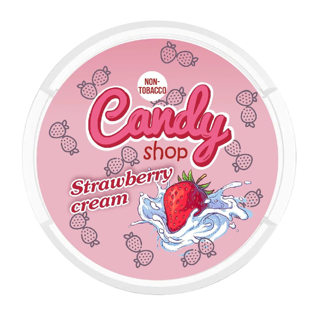 Pouch cu nicotina, Snus, CANDY Strawberry Cream 80 mg - eMAG.ro