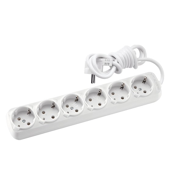 Prelungitor schuko 6P, 3M, 16A, 3500W, 230V - eMAG.ro