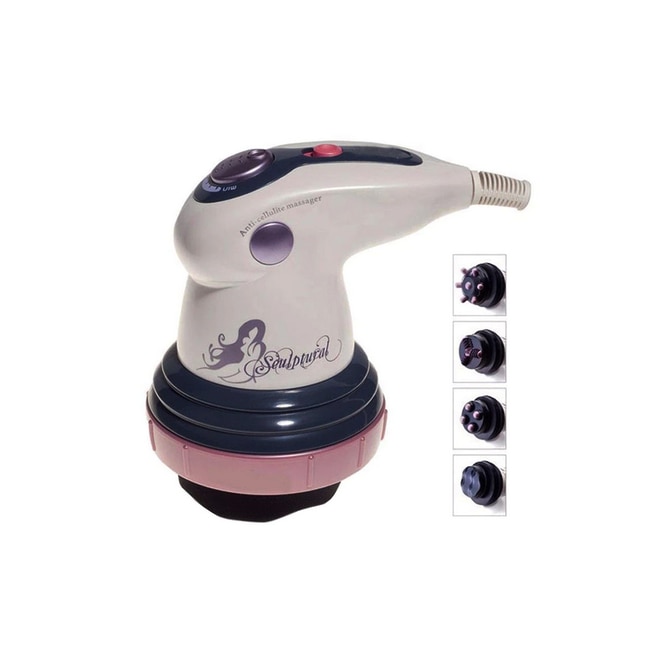 Aparat de masaj Body Innovation Sculptural, 4 capete masaj, multicolor ...