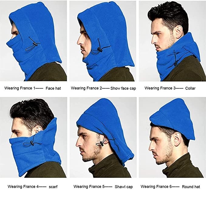 Cagula Moto Snow, Ski Termica pentru protectia fetei, reglabila, Adulti ...