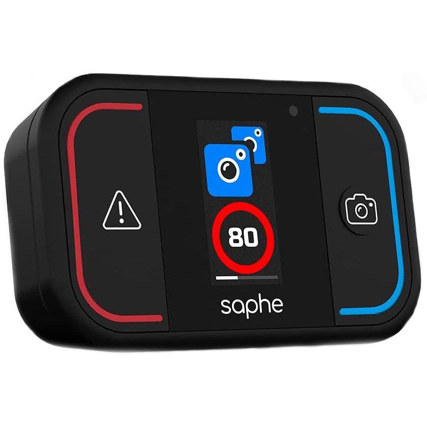 Saphe Drive Mini forgalmi riasztó, radar- és veszélyjelző, Bluetooth ...