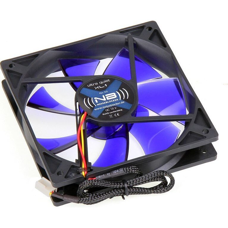 Ventilator PC Noiseblocker ITRXL1, BlackSilent Fan XL1, 13 dBA - eMAG.ro
