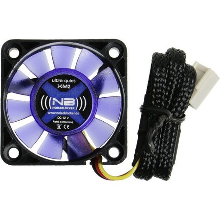 Ventilator PC Noiseblocker ITRXM2, BlackSilent Fan XM2 40mm, 14 dBA ...